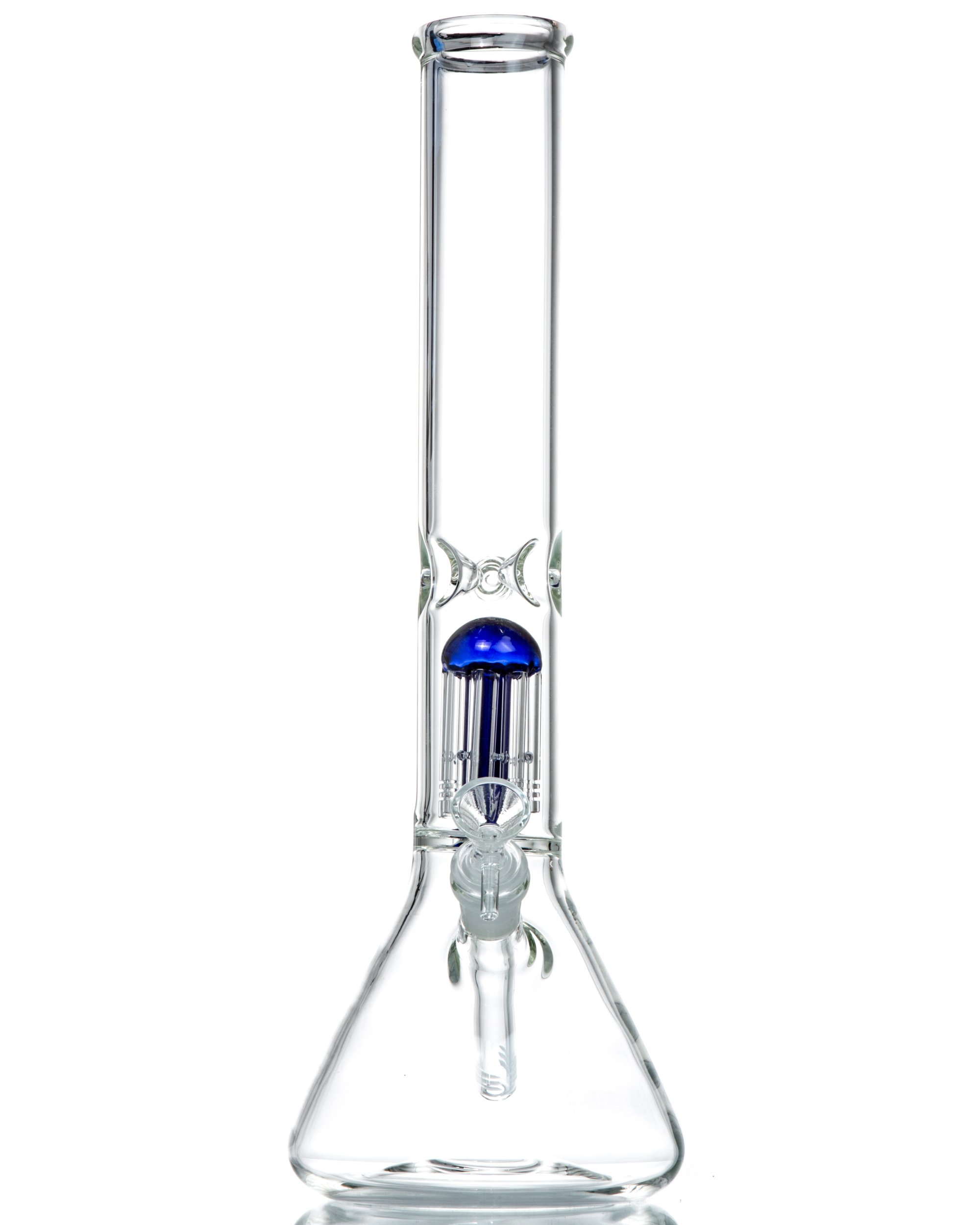 17" Beaker Bong with 8 Arm Tree Perc | Dab Dude