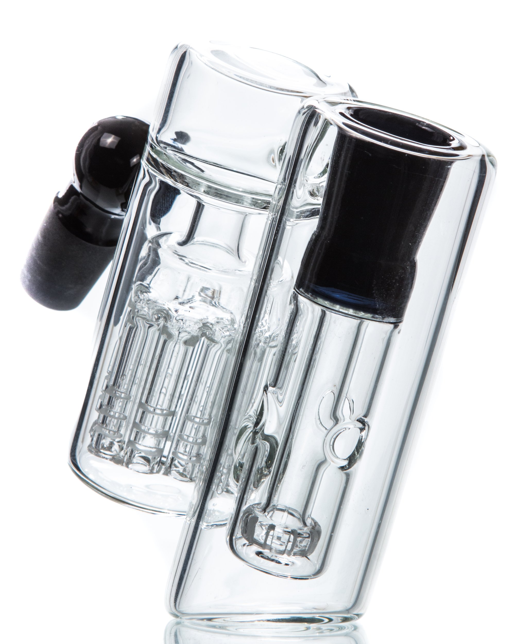 45° Showerhead to Tree Perc Dual Chamber Ashcatcher | Dab Dude