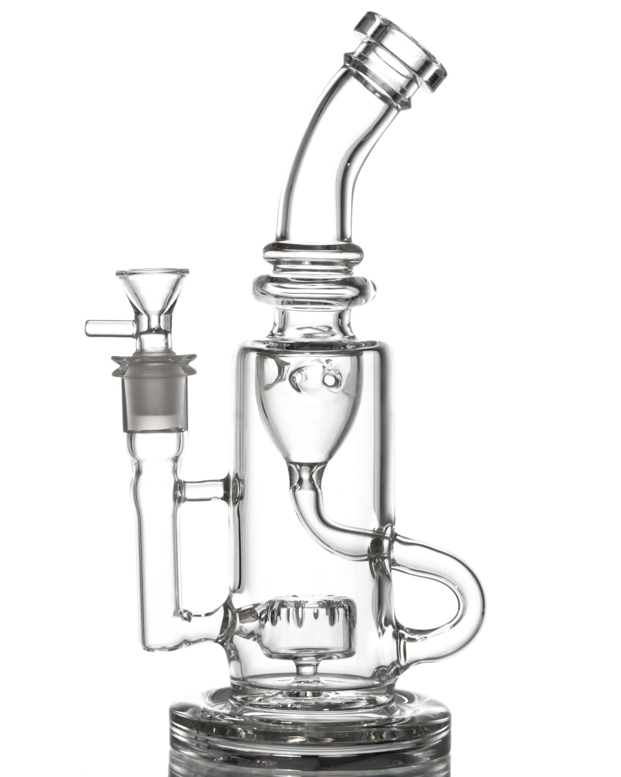Circ Perc Incycler Bong | Dab Dude