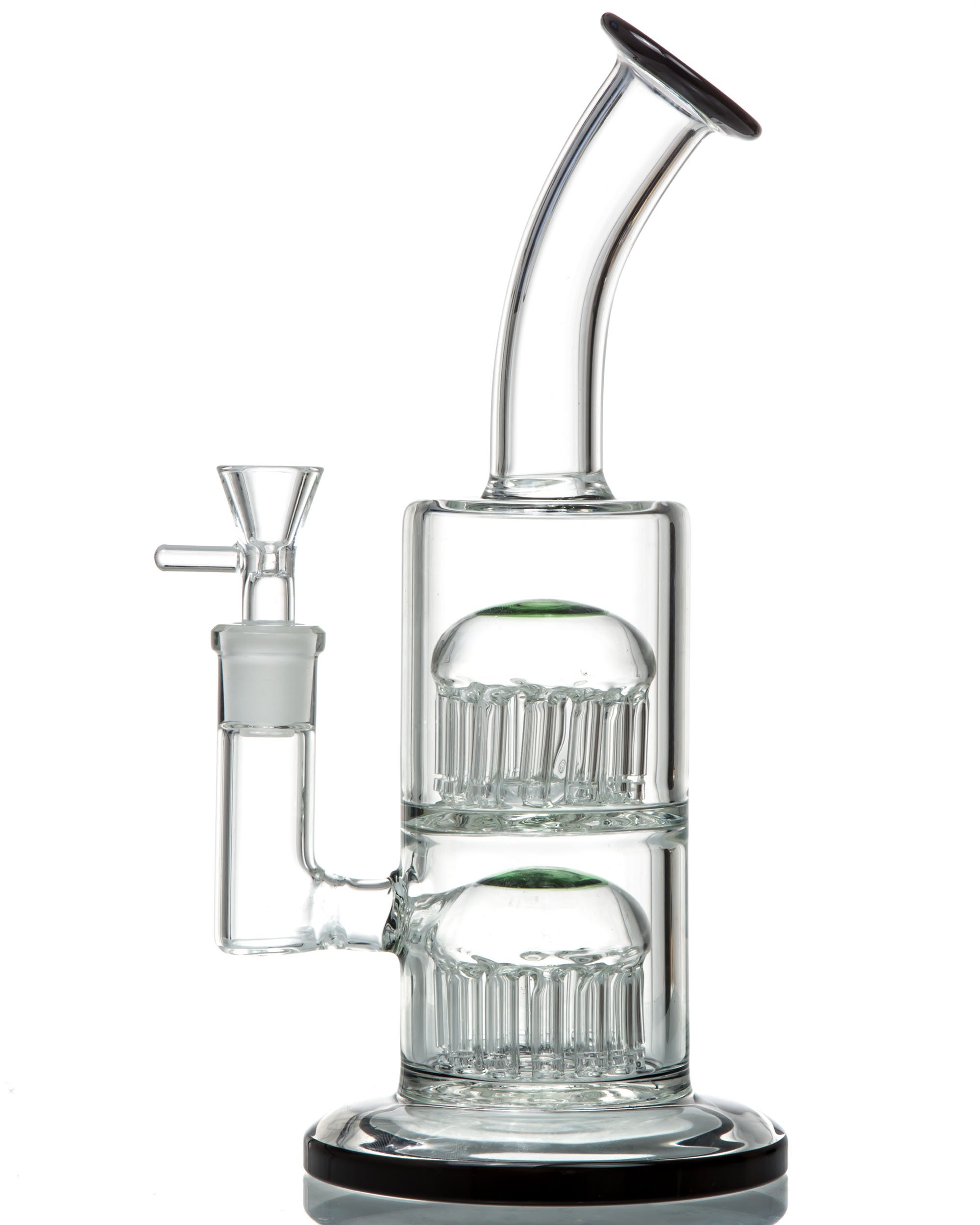 Double 13 Arm Tree Perc Bong | Dab Dude