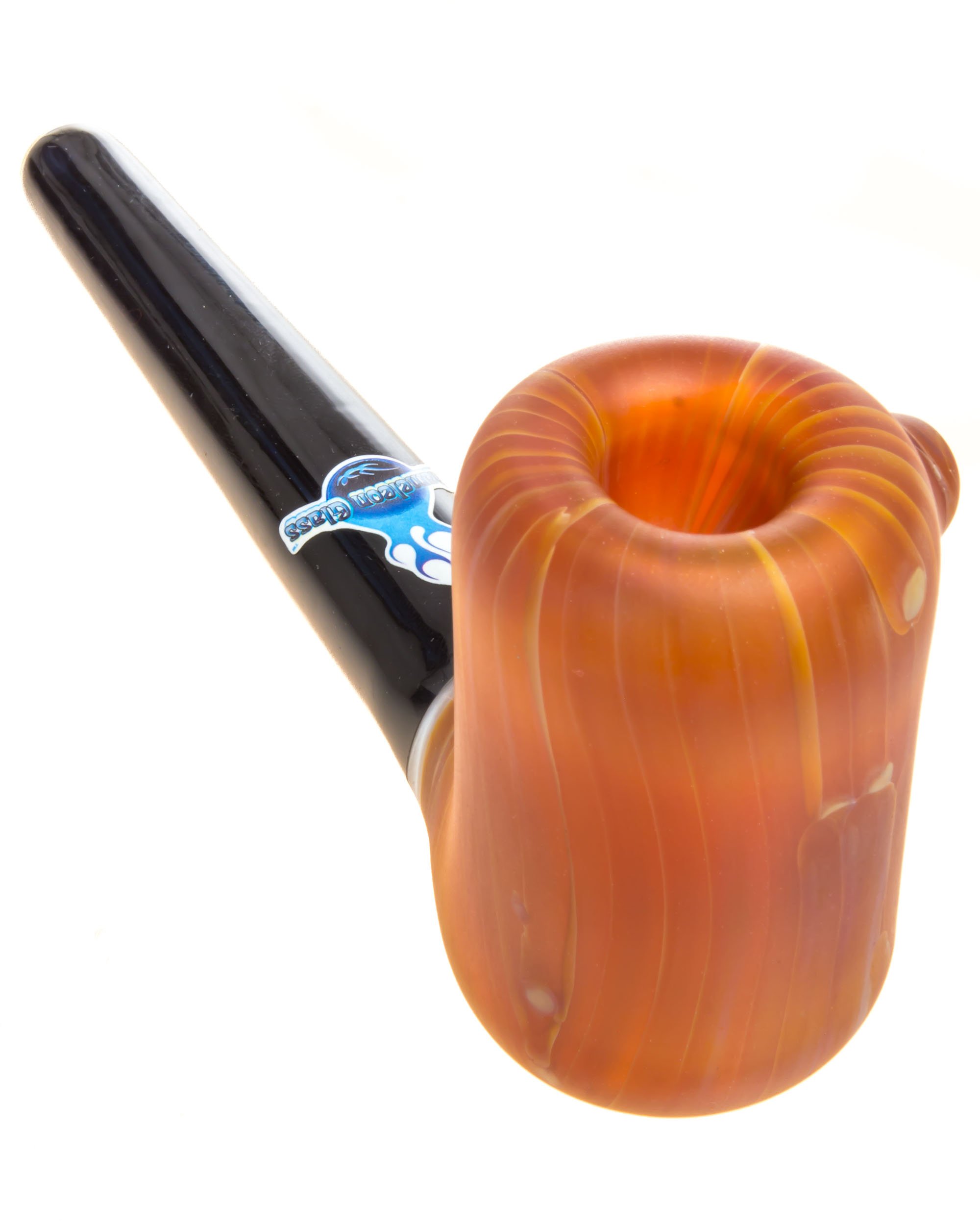 Manhattan Traditional Wood Grain Glass Pipe | Dab Dude