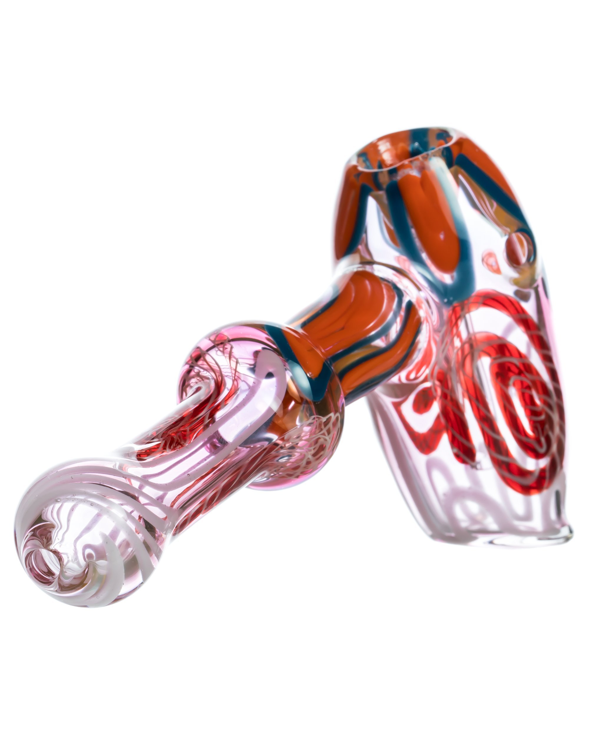 Pink Fumed Hammer Style Bubbler | Dab Dude
