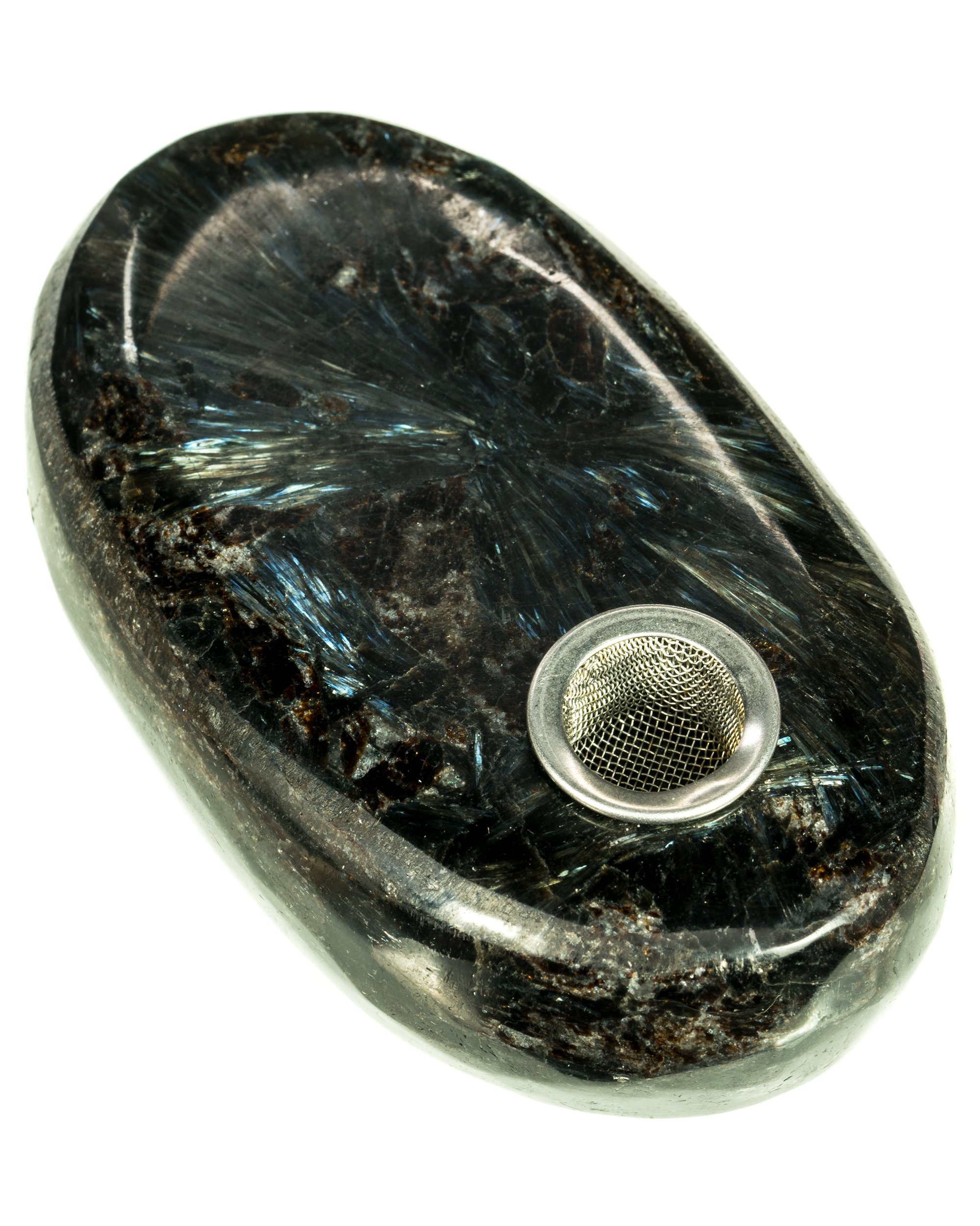 Round Australite Stone Pipe | Dab Dude